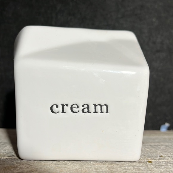 Tl Mulino | Dining | Ceramic Cream Carton Color Creamwhite | Poshmark